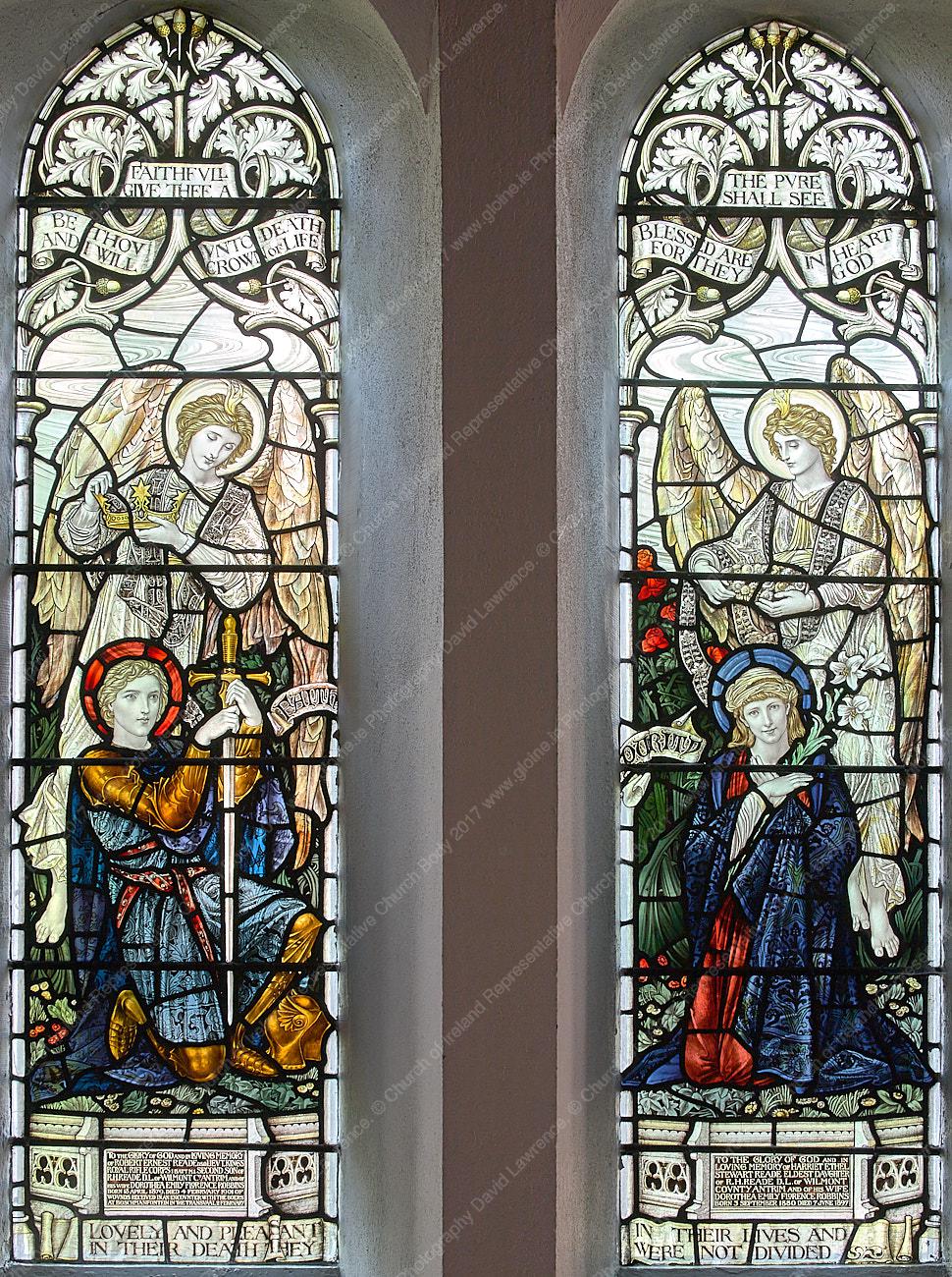 Window - W04 - Drumbeg, St Patrick - Gloine - Stained glass in the ...