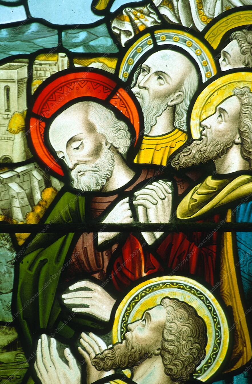 Window - W04 - Borris, St Moling - Gloine - Stained glass in the Church ...