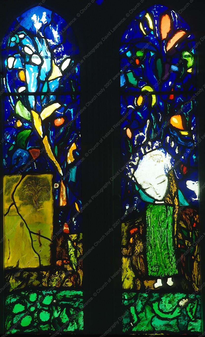 Window - W04 - Borris, St Moling - Gloine - Stained glass in the Church ...