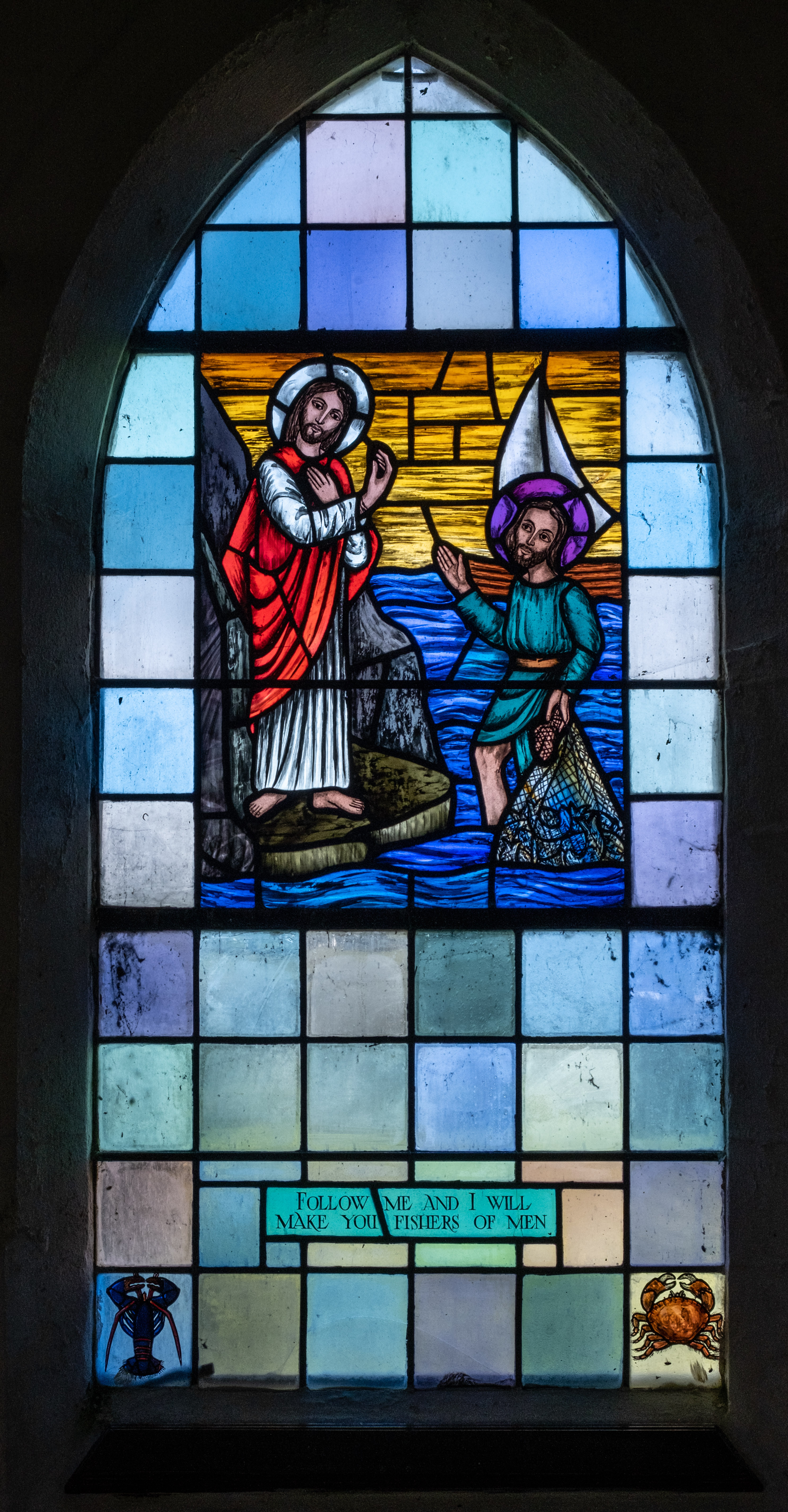 Window - W04 - Kilfarboy, Christ Church - Gloine - Stained glass in the ...